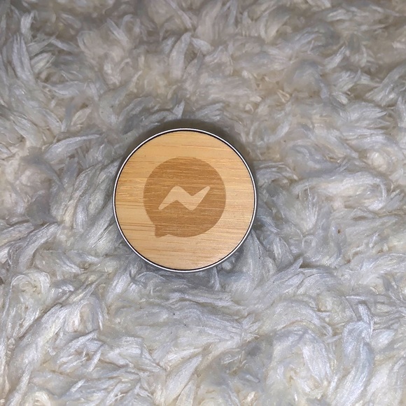 PopSocket | Accessories | New Messenger App Logo Wooden Pop Socket For Phone Case Phone Stand ...
